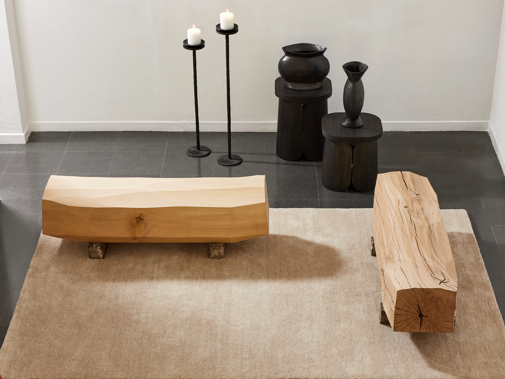 COLLECTION PARTICULIERE OUTDOOR ORB BENCH / OAK | GARDE – Garde