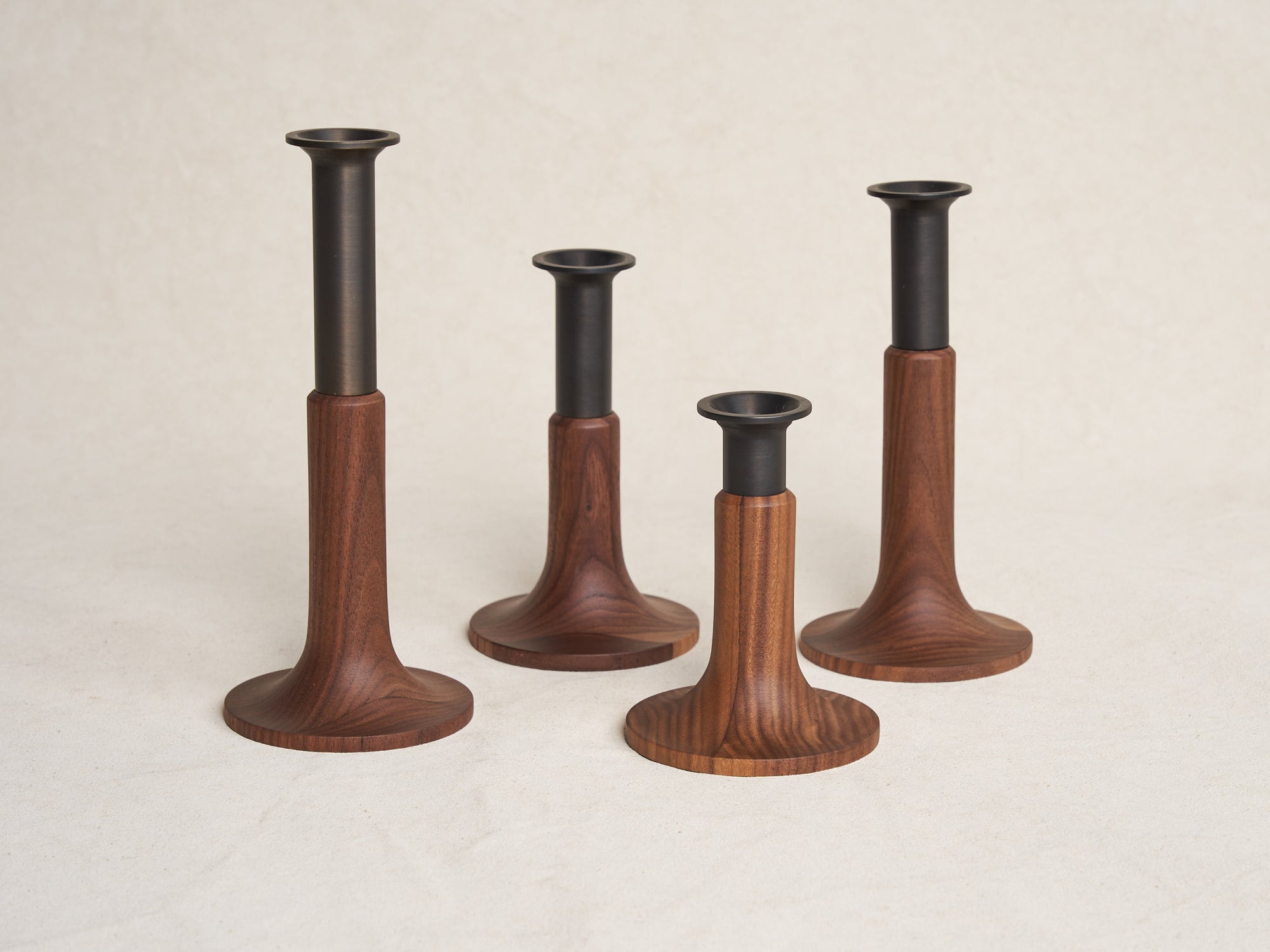 WHEN OBJECTS WORK BRONZE CANDLE HOLDER / WALNUT | GARDE – Garde