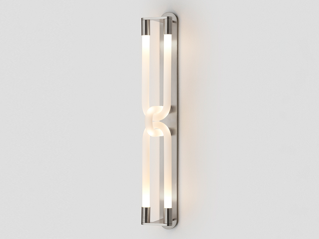 ARTICOLO LOOPI DOUBLE WALL SCONCE H24" x W3.37" – Garde