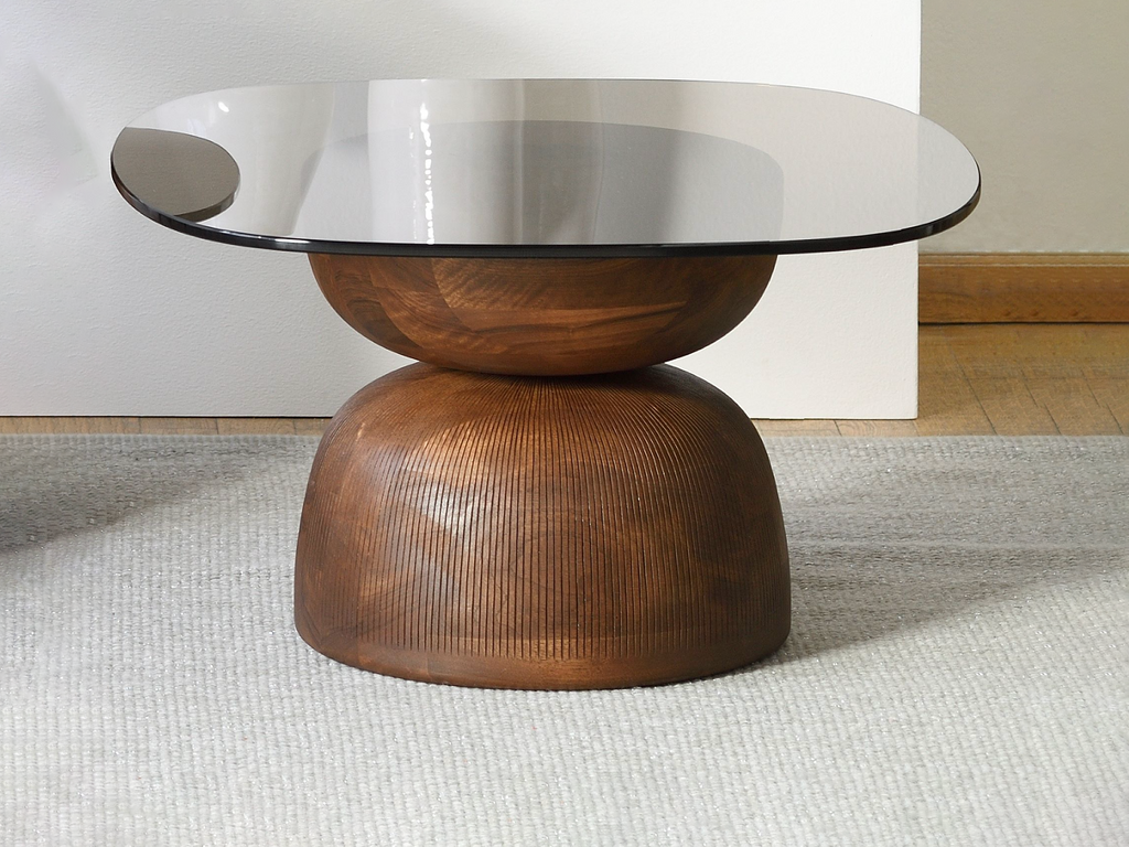 ZANAT MONICA FORSTER NERA TABLE LOW LINES | GARDE – Garde