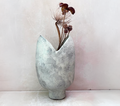 SILVIA VALENTÍN WHITE TULIP VASE | GARDE – Garde